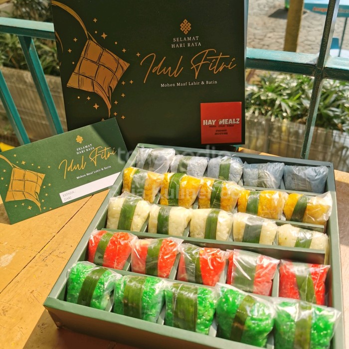 Jual Hampers Lebaran - Berkah Set - Lemper Mini 5 Rasa isi 25 Pcs ...