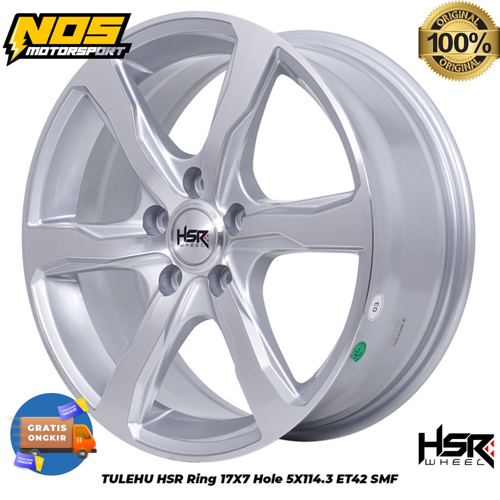 Jual VELG RACING PALANG 6 HSR TULEHU RING 17 PCD 5X114,3 LEBAR 7 ET 42 ...