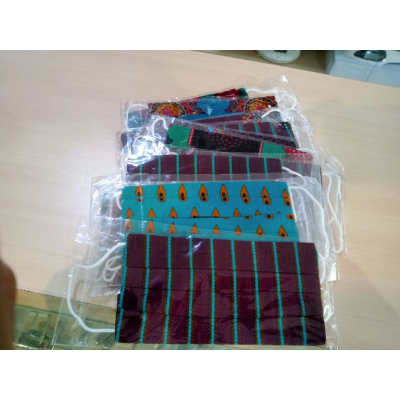 Jual Masker Kain Motif Batik Per Bh | Shopee Indonesia