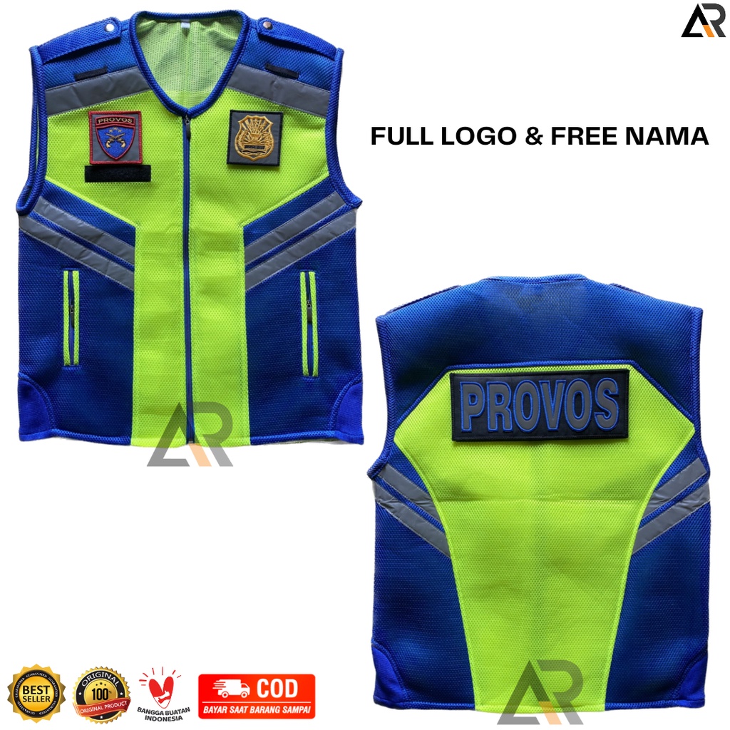 Jual Rompi Polisi/Provos/Provost/Polri Tebal Terbaru | Rompi Polantas ...