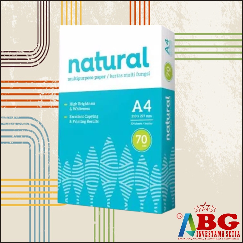 Jual Kertas Natural A4 70gr | Shopee Indonesia