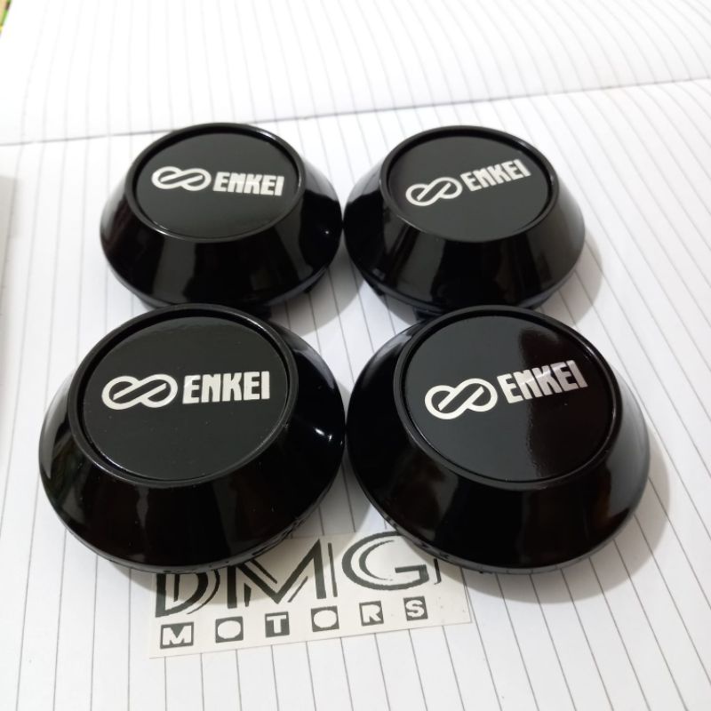 Jual tutup dop velg racing enkei kerucut hitam diameter 6.8 cm | Shopee ...