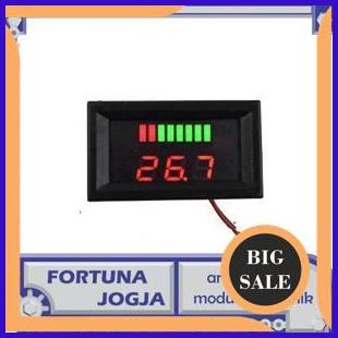 Jual onderdil Voltmeter Indikator Level Pengisian Baterai Aki 12V - 72V 1F3B23 | Shopee Indonesia