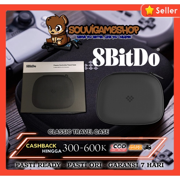 Jual 8BITDO CLASSIC CONTROLLER TRAVEL CASE FOR SN30 PRO+ PRO 2 ...