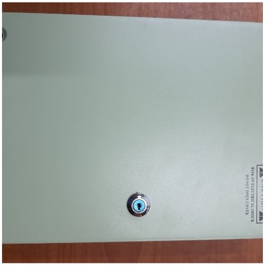 Jual Panel Box Indoor Listrik CCTV Besi 31x21x5.5 cm kosongan + kunci ...