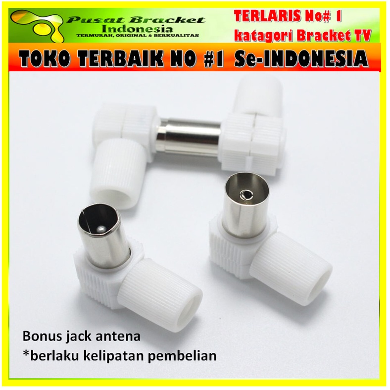 Jual JACK ANTENA atau colokan antena [ jack antena khusus pemakaian tv ...