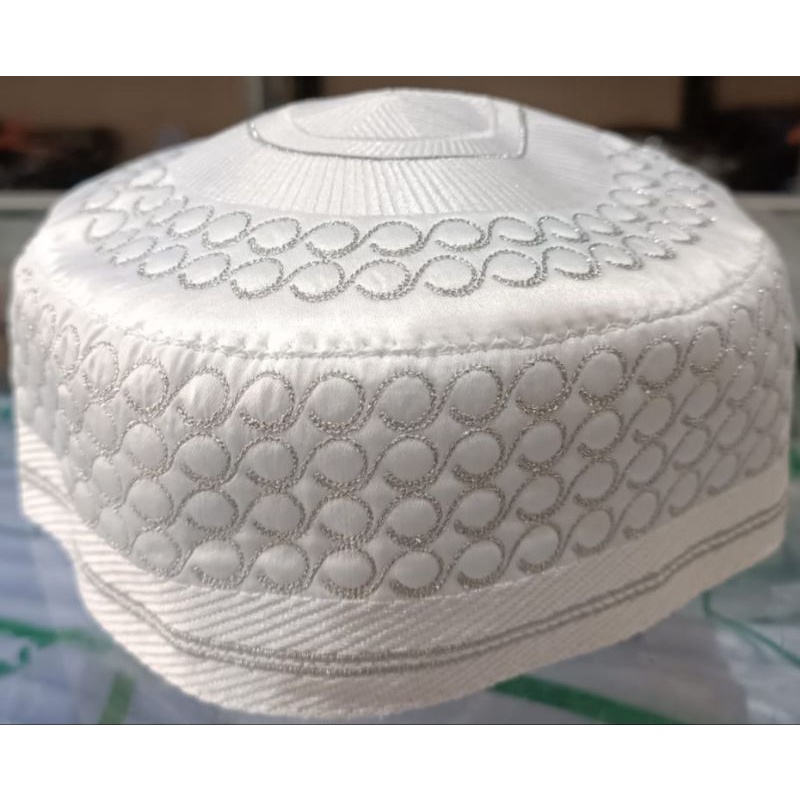 Jual PECI-HAJI MADINAH BUGIS MOTIF ULIR BULAT FULL BORDIR | Shopee ...