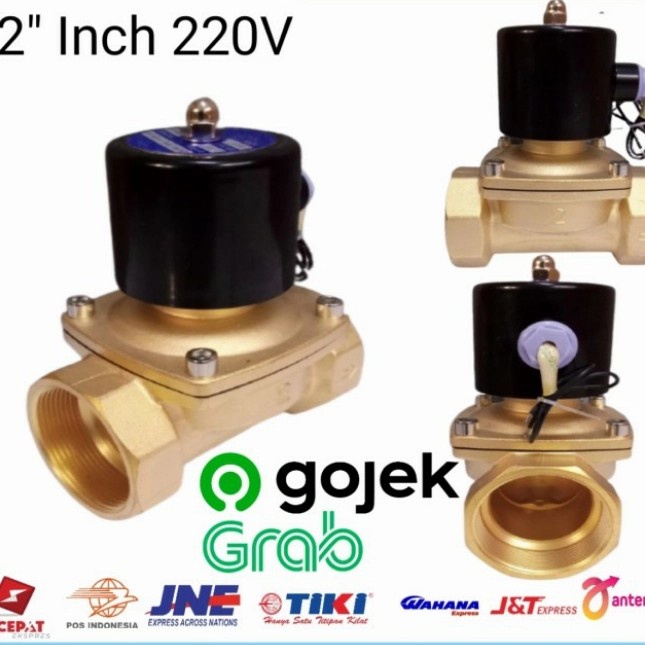 Jual Terlaris Selenoid/Solenoid Valve 2 Inch 220V 2W-500-50 | Shopee Indonesia