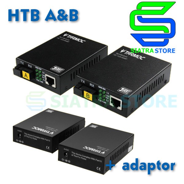 Jual Network Netlink Htb Gs03 Htb-Gs03 Gigabit Single Mode Media Converter | Shopee Indonesia