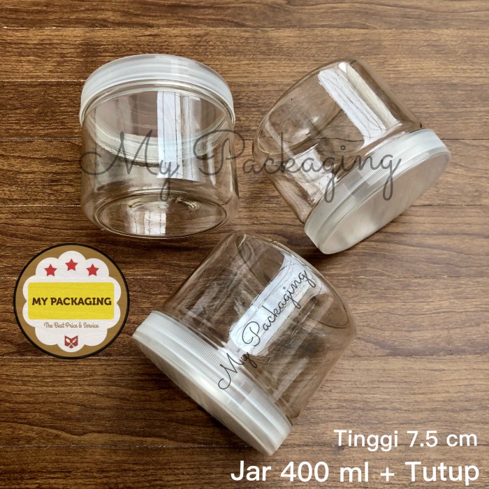 Jual Best Seller Toples Tabung Silinder 400Ml Jar Plastik 400 Ml | Shopee Indonesia