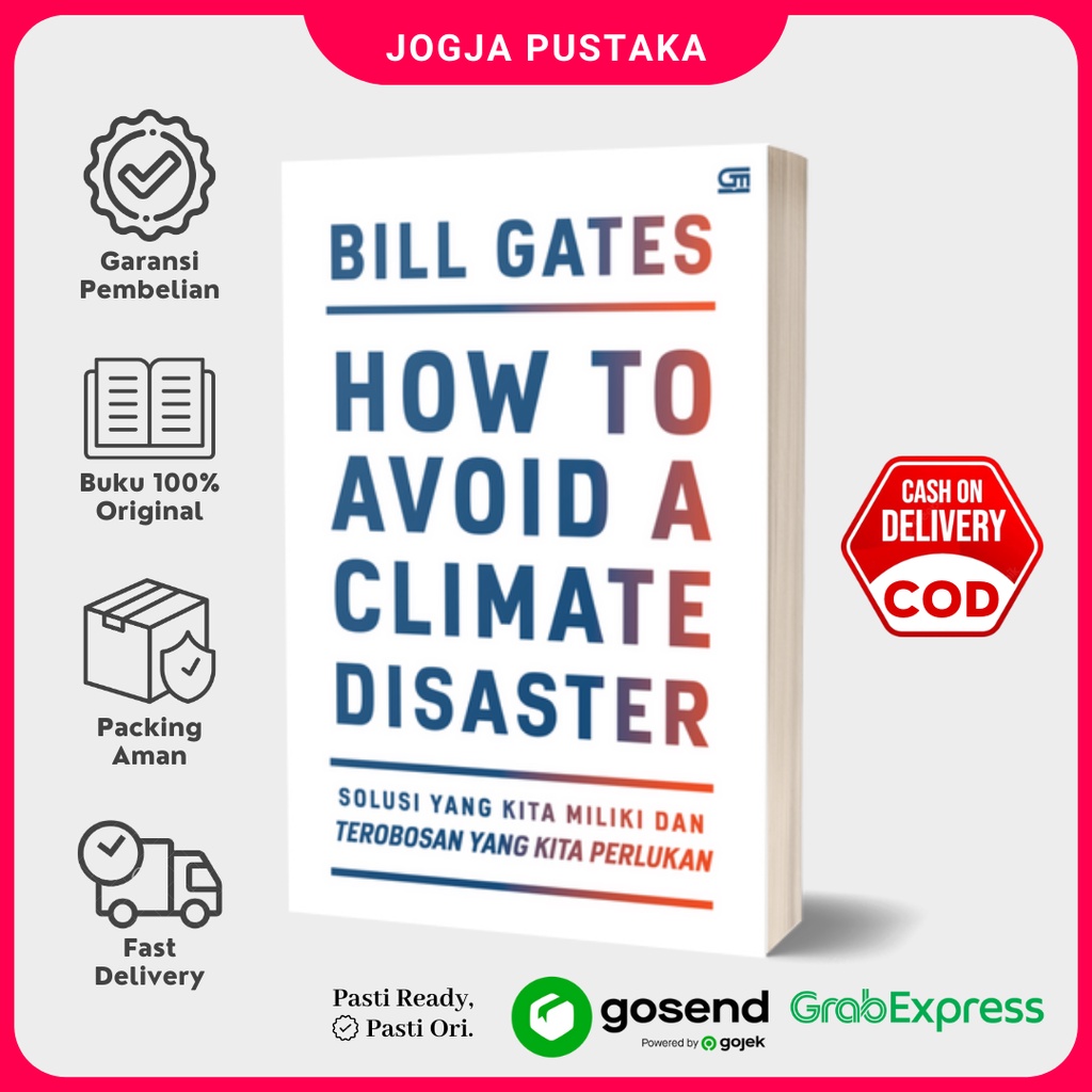Jual Buku How to Avoid a Climate Disaster - Bill Gates | Shopee Indonesia