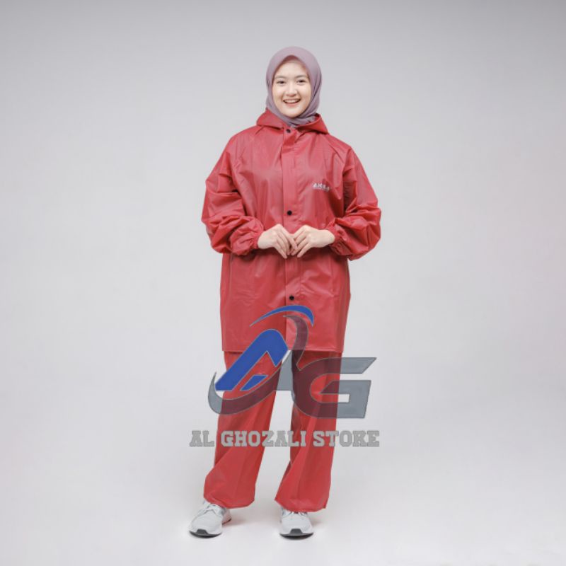 Jual RAINCOAT, JAS HUJAN PRIA WANITA BAHAN PVC ANTI REMBES BY AKULA | Shopee Indonesia