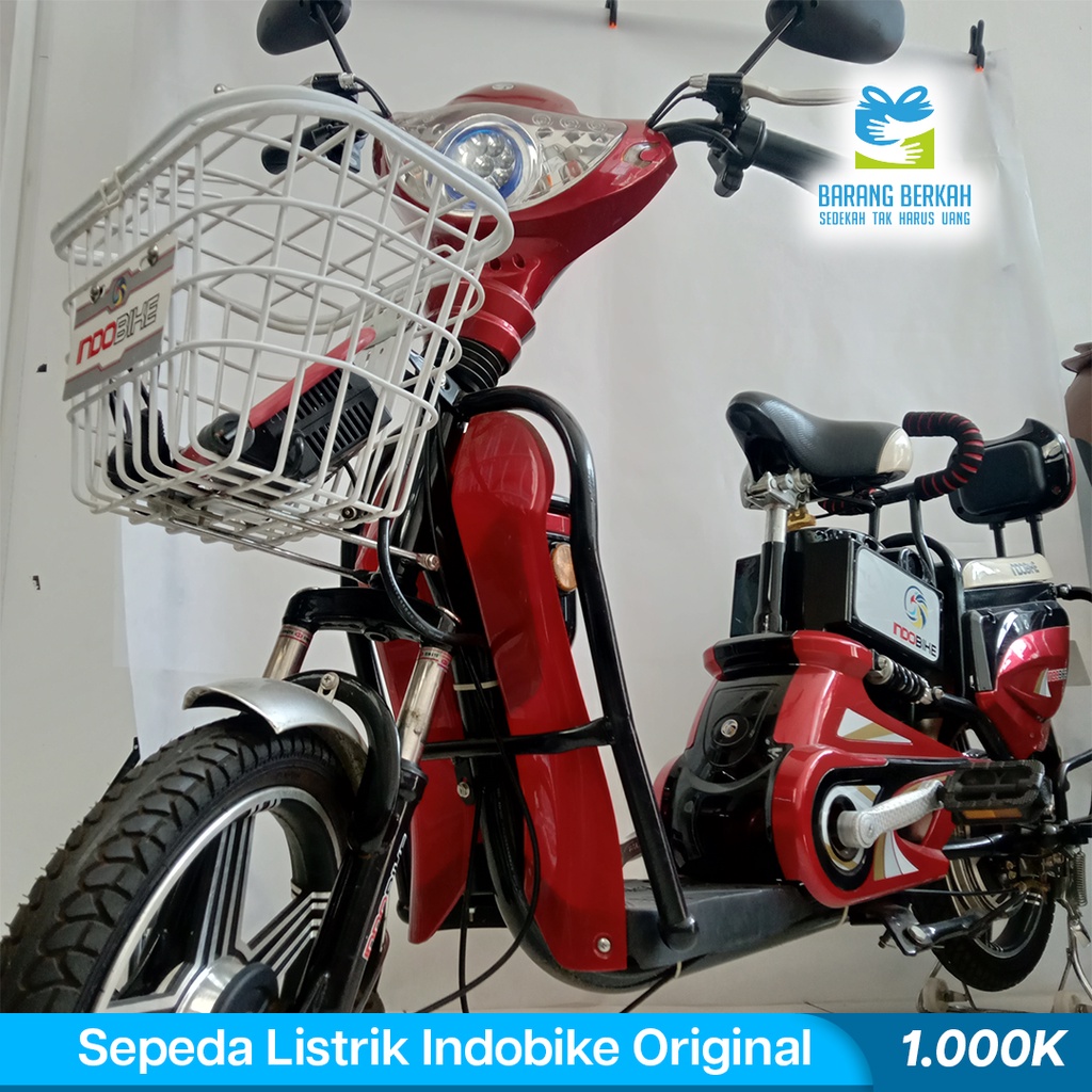 Jual Sepeda Listrik | Indobike Original | Electric Vehicle | Shopee ...