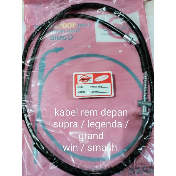 Jual kabel rem depan supra / grand / legenda / win / smash lama ...