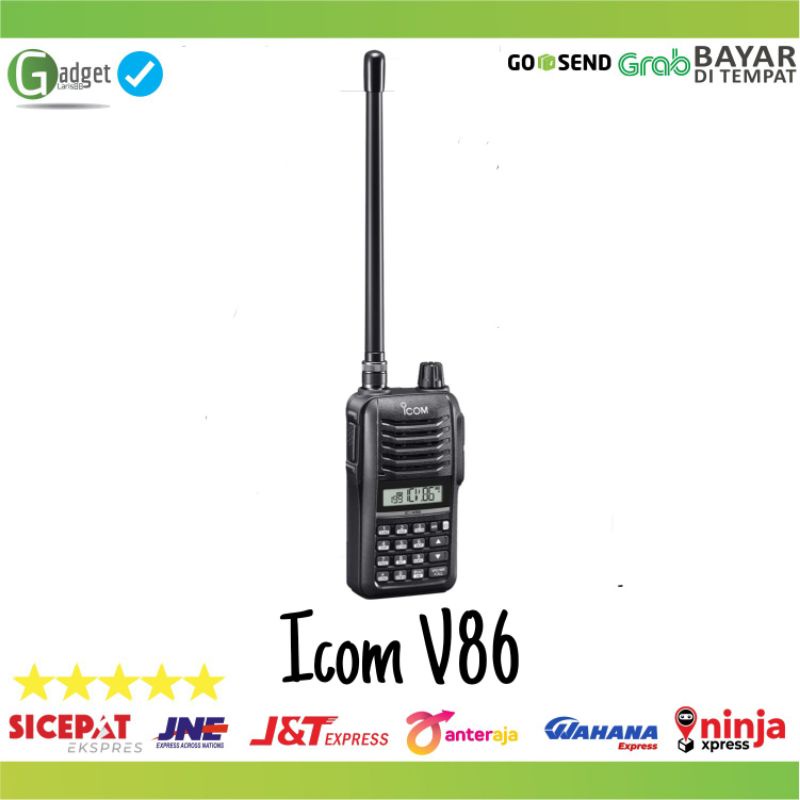 Jual Radio HT Icom V86 V 86 Original Free Headset 7 Watt Garansi 1 Tahun | Shopee Indonesia