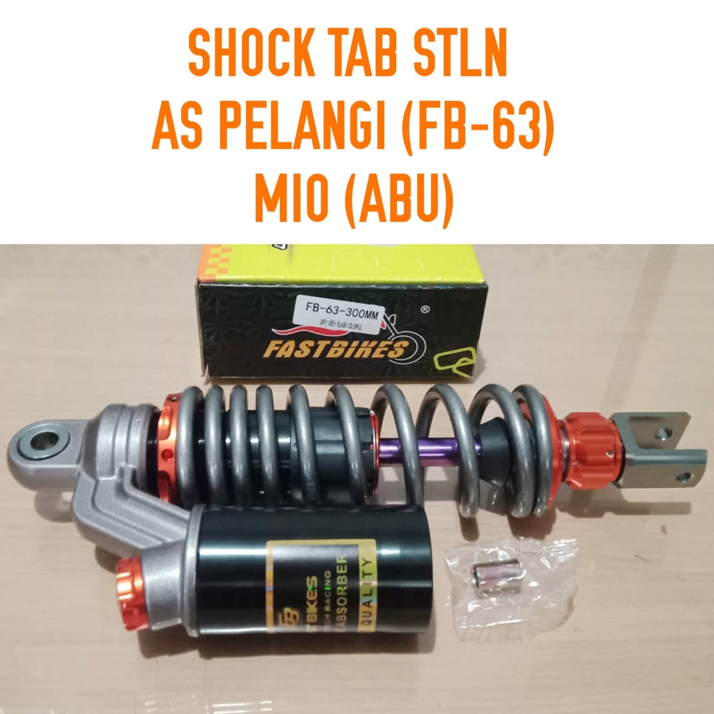 Jual SHOCK MIO FB63 300MM GREY FASTBIKES | Shopee Indonesia