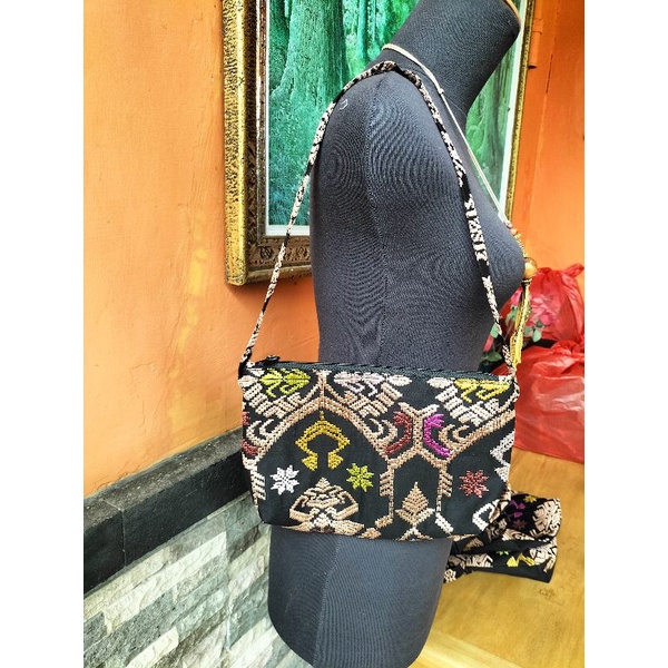 Jual Tas bahu songket | Shopee Indonesia