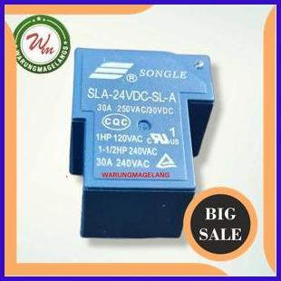 Jual parts RELAY RELAI 4 Pin SHA T90 24VDC SA 30A 250VAC SPAREPART ...