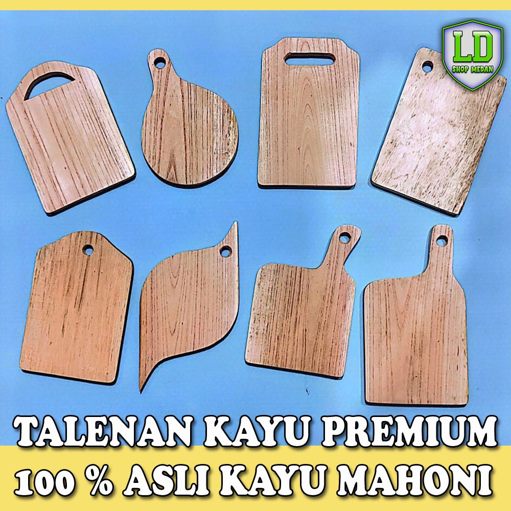 Jual Talenan Kayu PREMIUM Talenan Kayu Mahoni Talenan Kayu Gantung ...
