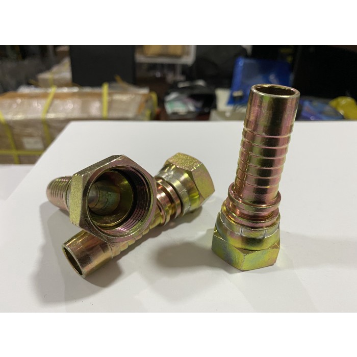 Jual Open DS] FITTING HOSE 12 - 12 NJ (DRAT 3/4" - FITTING 3/4" JIC ...