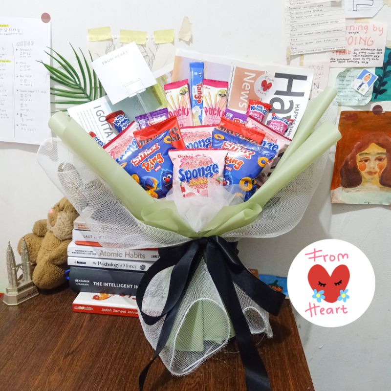 Jual BUKET SNACK || Bucket Ultah, Sempro, Sidang, Wisuda, Aniv, dan ...