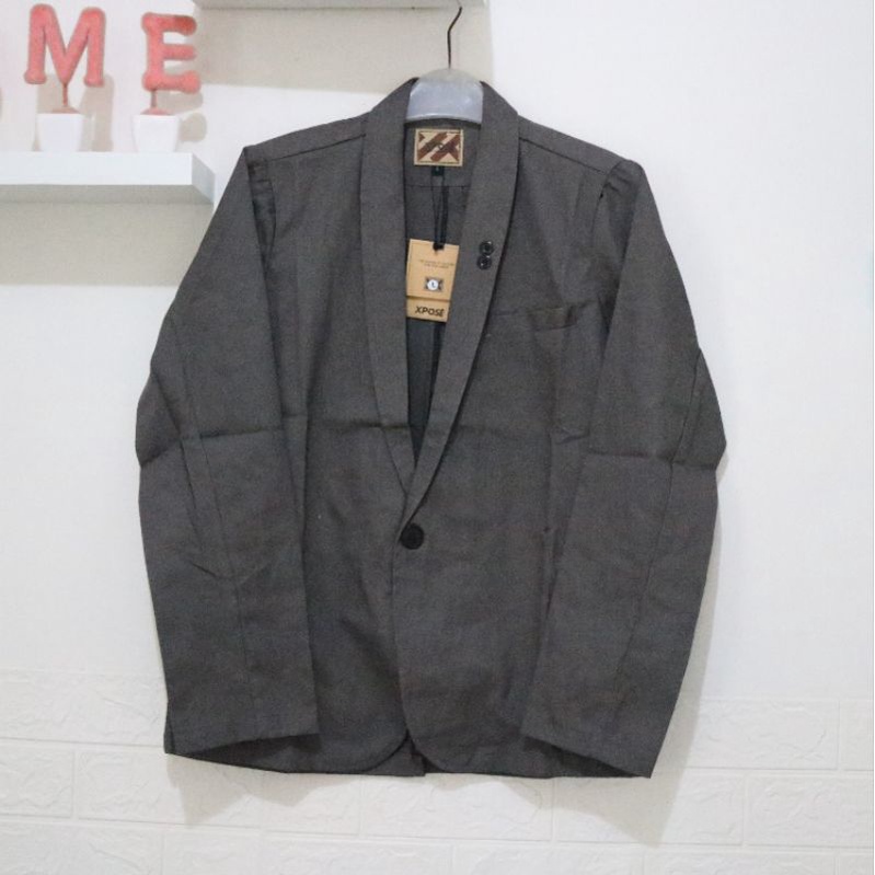 Jual SEMI JAS PRIA / BLEZER PRIA MODEL KEKINIAN WARNA PUTIH SEMI JAS ...