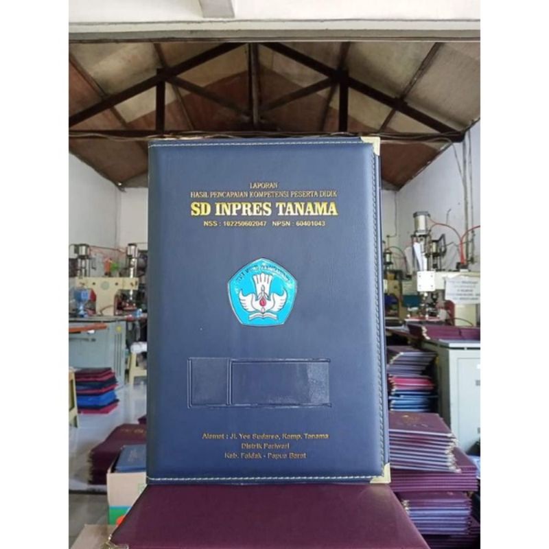 Jual MAP RAPORT/IJAZAH K13 HOTPRINT EMBOS | Shopee Indonesia