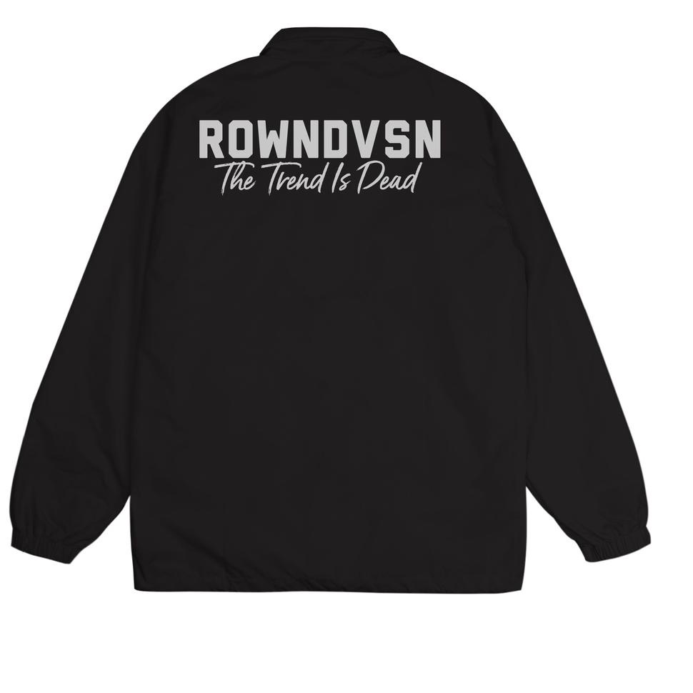 Jual REKOMENDASI Rown Division Coach Jacket Falout Black | Shopee Indonesia