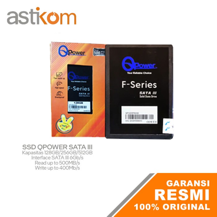 Jual SSD QPOWER 128GB 256GB 512GB SATA III | Shopee Indonesia