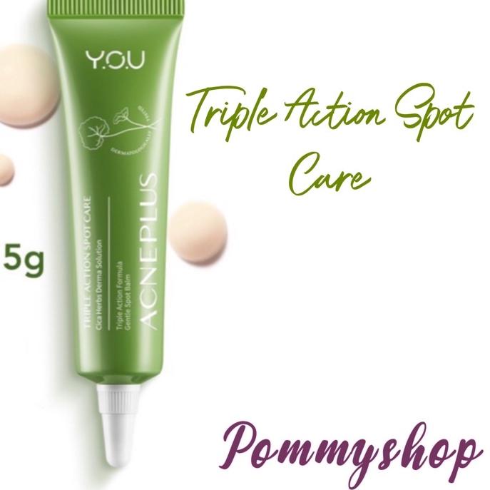 Jual ☇ You Acne Plus Triple Action Spot Care 15gr | Shopee Indonesia