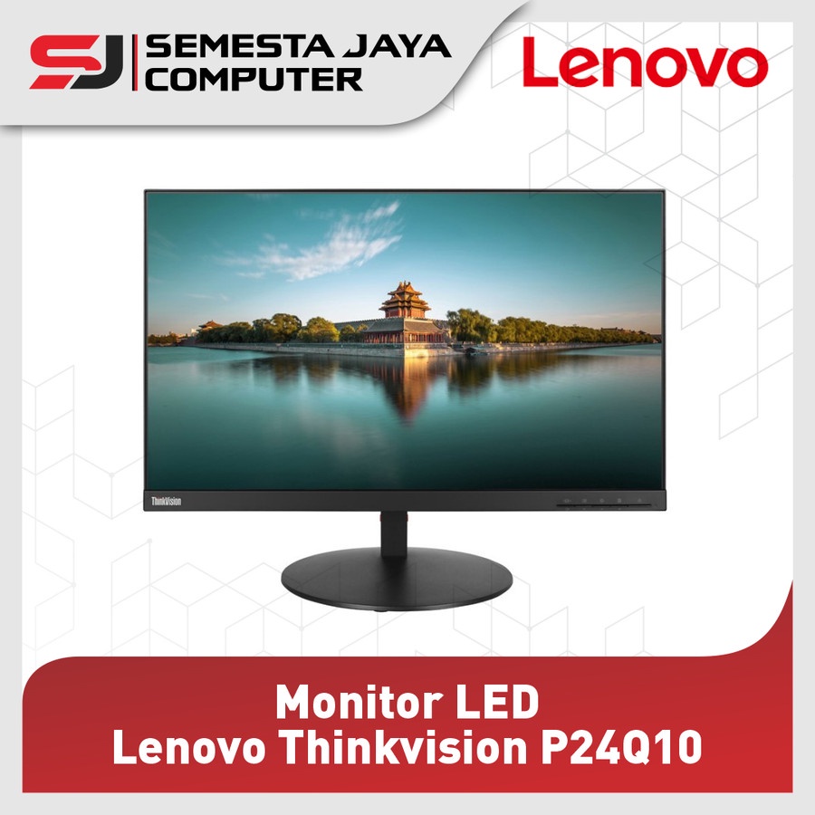 Jual Monitor LED Lenovo Thinkvision P24Q10 P24Q-10 24" IPS HDMI ...
