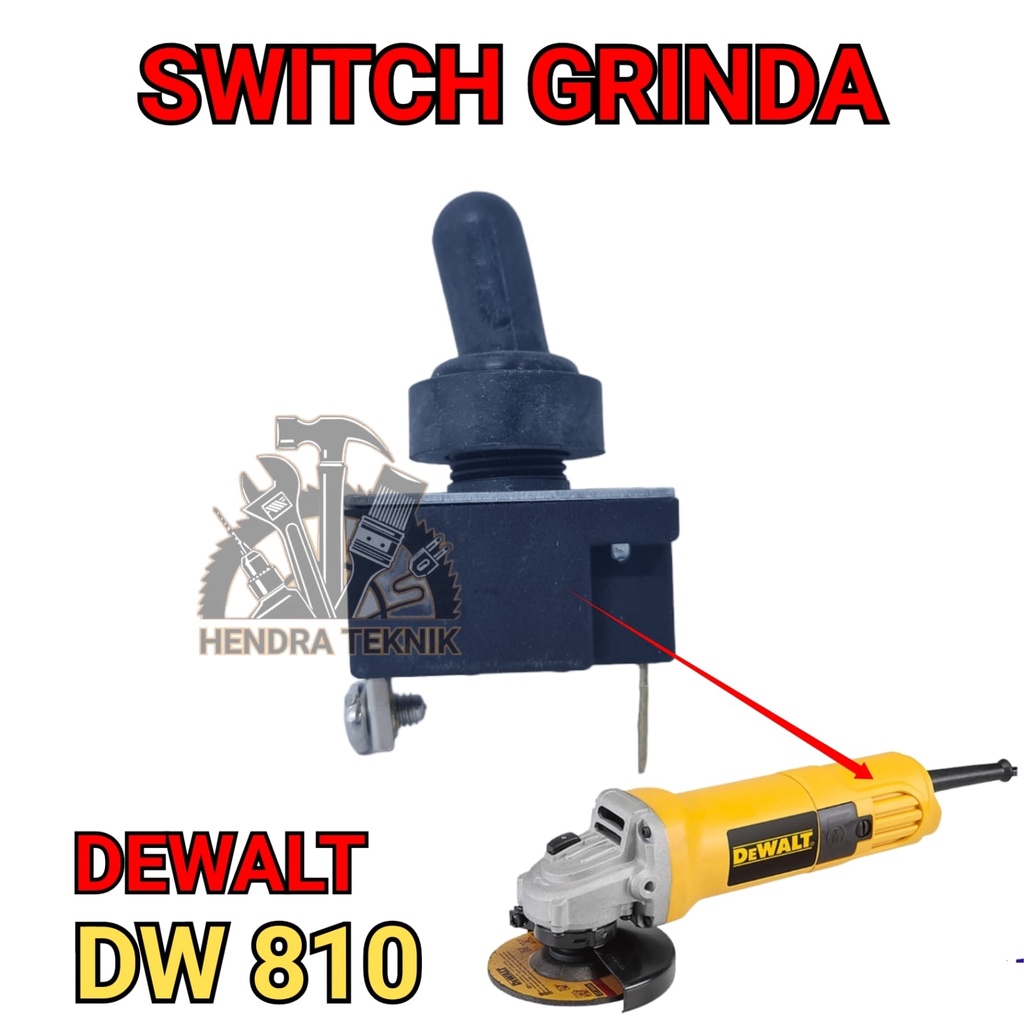 Jual SWITCH MESIN GRINDA DW810 SKAKEL DEWALT DW-810 SAKLAR DE WALT DW ...
