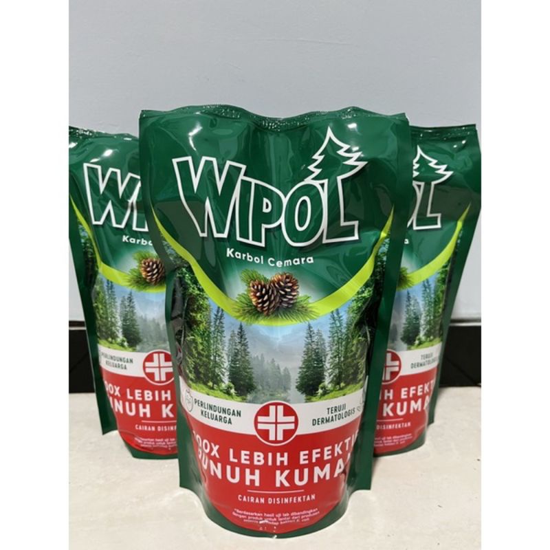 Jual Wipol Karbol Cemara pouch 750ml | Shopee Indonesia