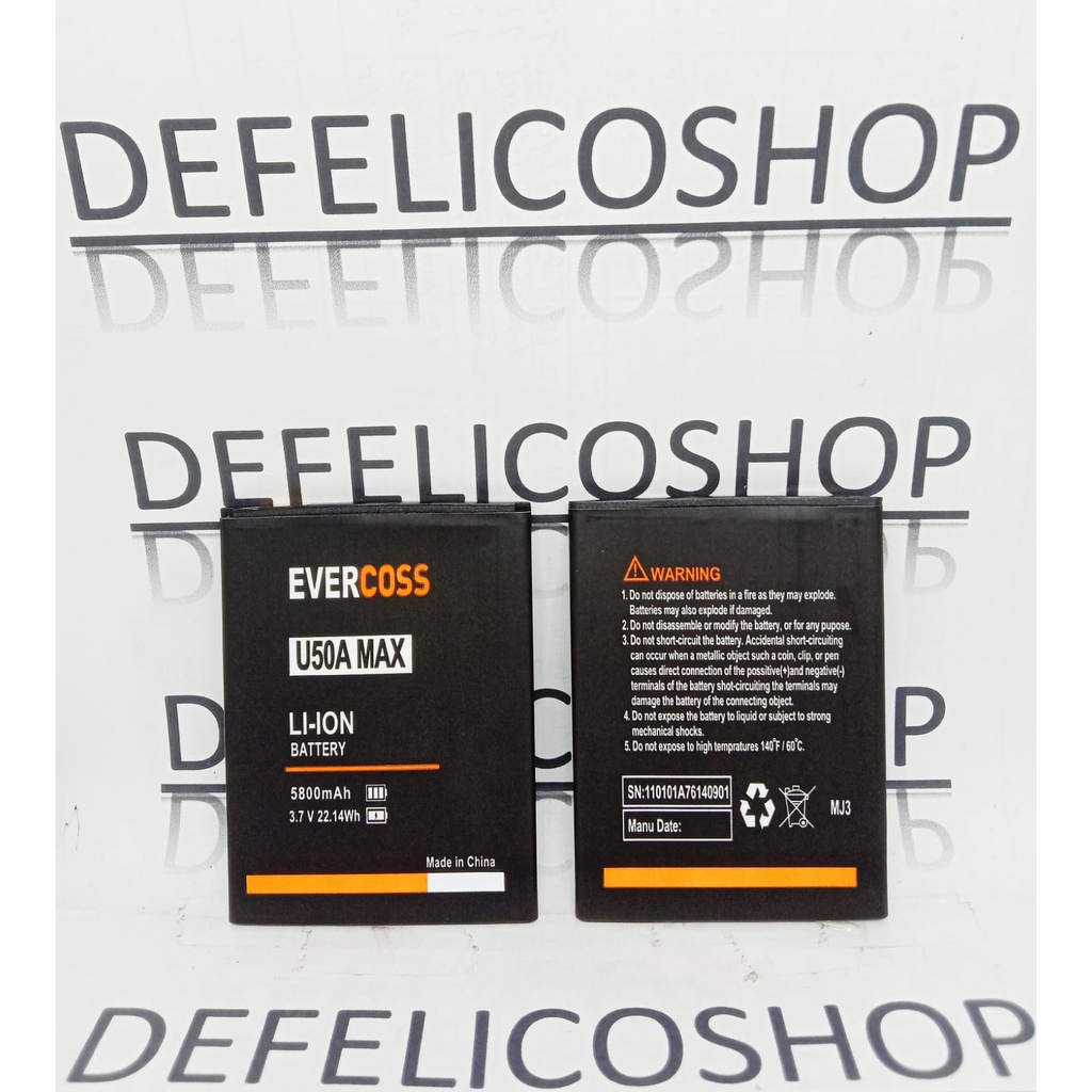 Jual Baterai HP Evercoss U50 Max Evercross U50A Max Batre Cross Original Ori OEM Double Power ...