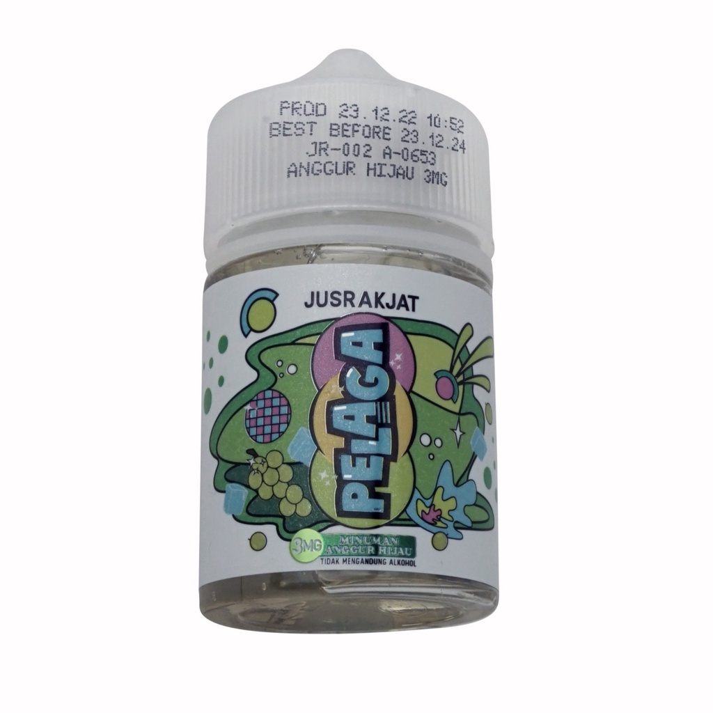 Jual Liquid Vape Vapor Pelaga Minuman Anggur Hijau 60ML By Jusrakyat ...