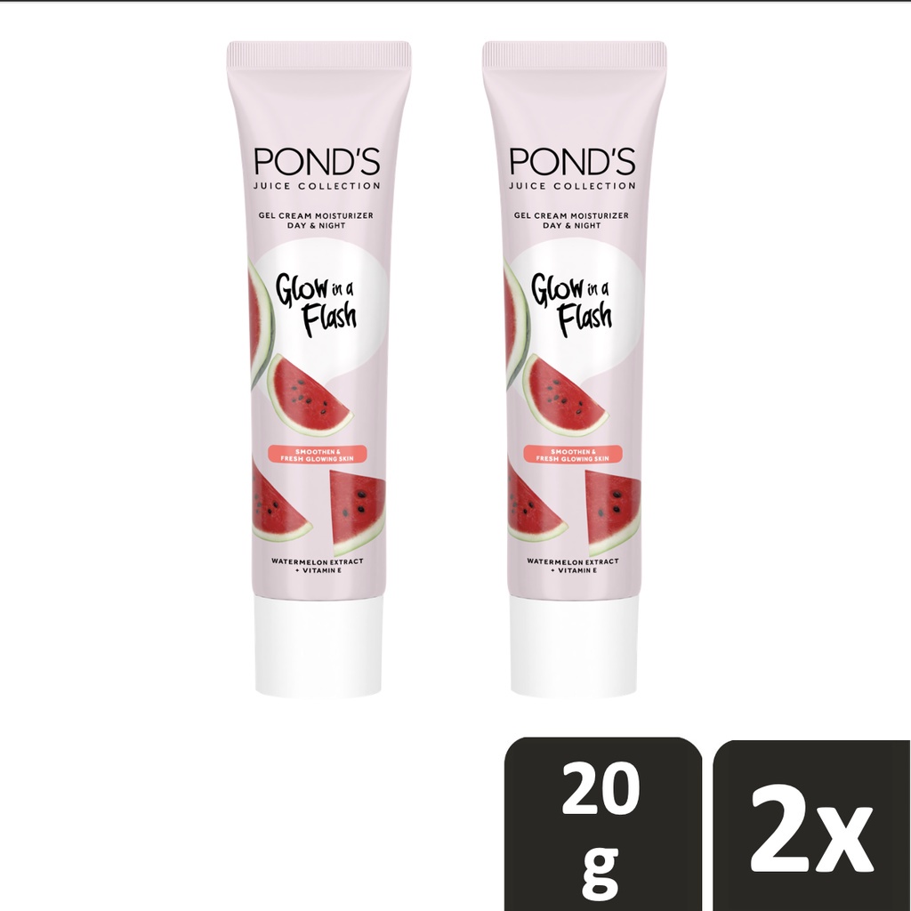 Jual Pond's Juice Pelembab Muka Moisturizer Watermelon 100% Alcohol ...