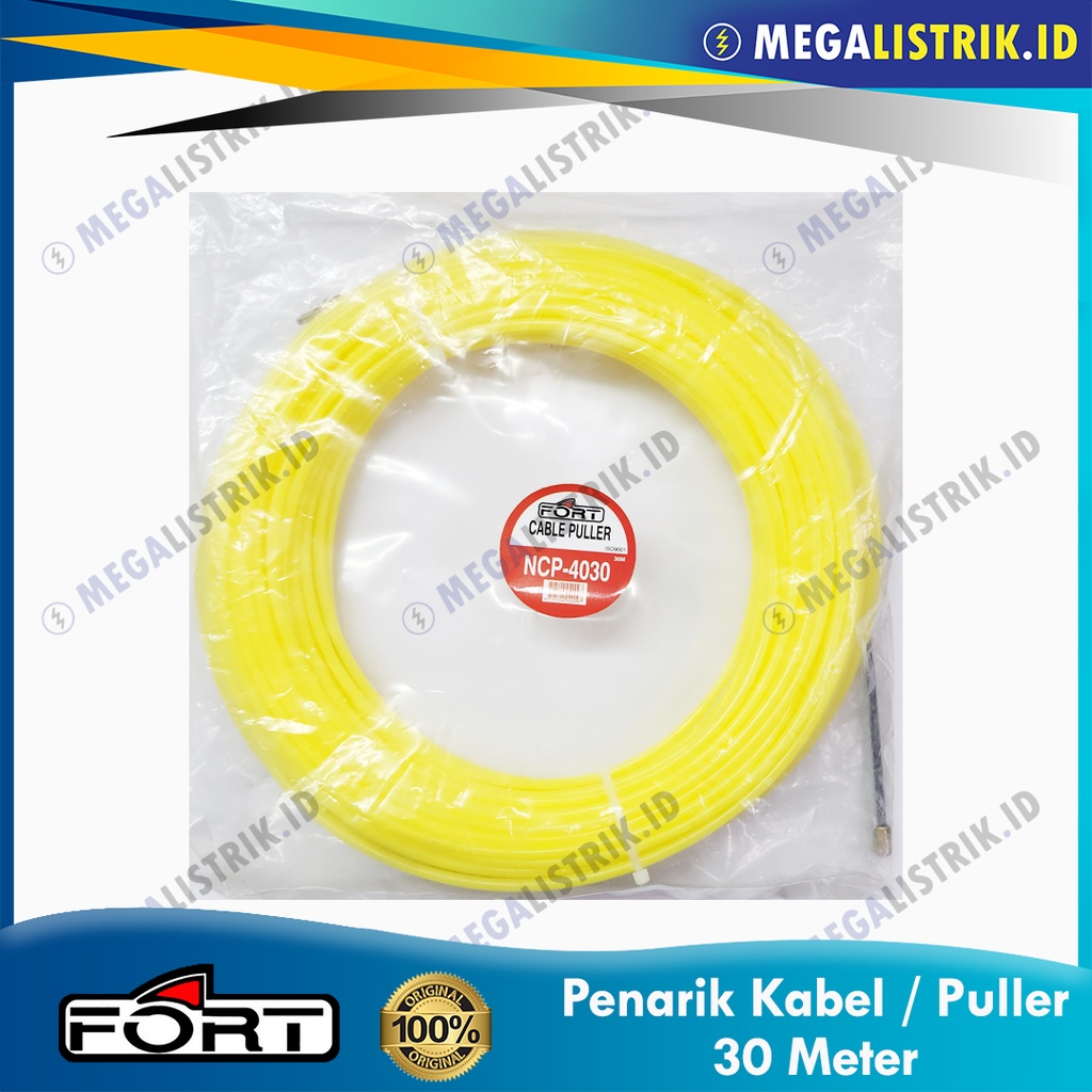 Jual FORT NYLON CABLE PULLER 30M / PENARIK KABEL 30 METER / TRACK PER ...