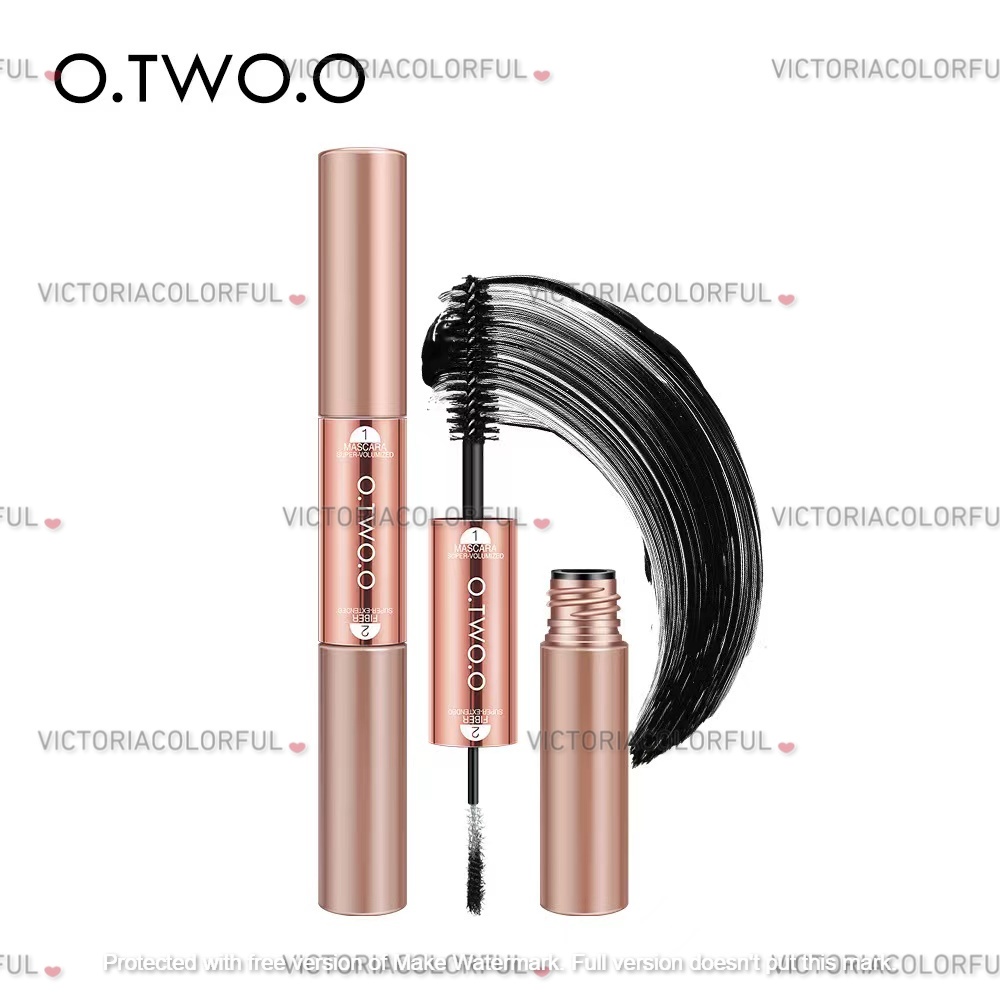 Jual New O.TWO.O Miracle Mascara 2 in 1 Silk Fiber Waterproof And Fast ...