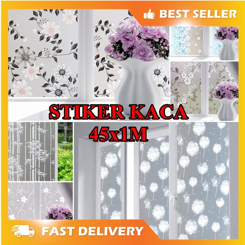 Jual 45 CM X 1 METER COD BAYAR DITEMPAT STIKER KACA STICKER WINDOW FILM ...