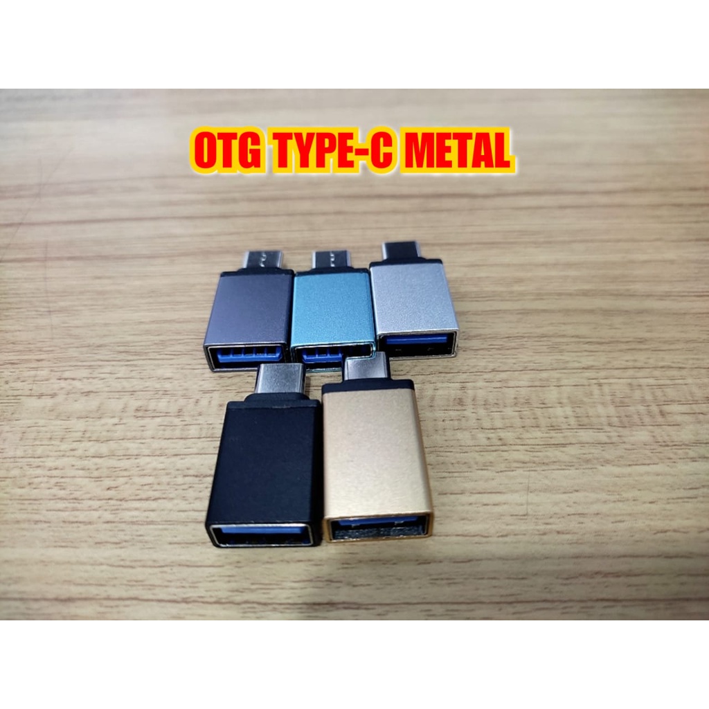 Jual OTG TYPE-C METAL NON PACKING | Shopee Indonesia