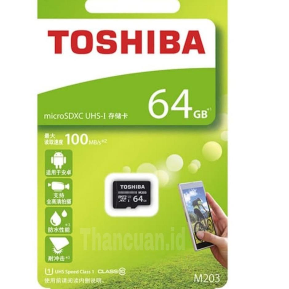 Jual Super Model Micro SD Toshiba 64GB - Memory Card 64 GB - MicroSD ...