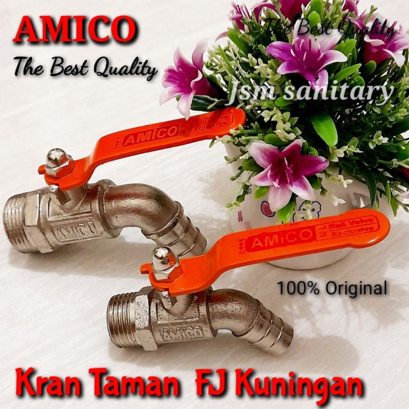Jual Kran Taman AMICO Kuningan 3/4" - FJ Brass 3/4" | Shopee Indonesia