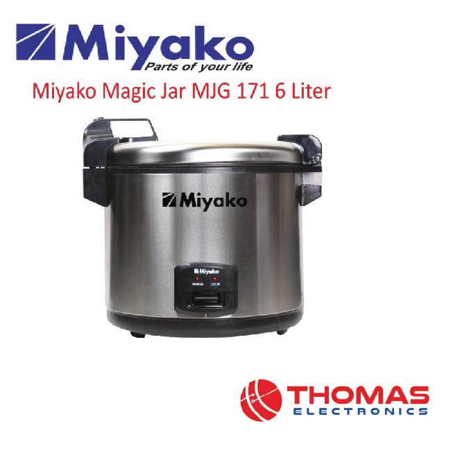 Jual Miyako Magic Com Rice Cooker Jumbo MCG 171 MCG171 6 Liter Garansi ...