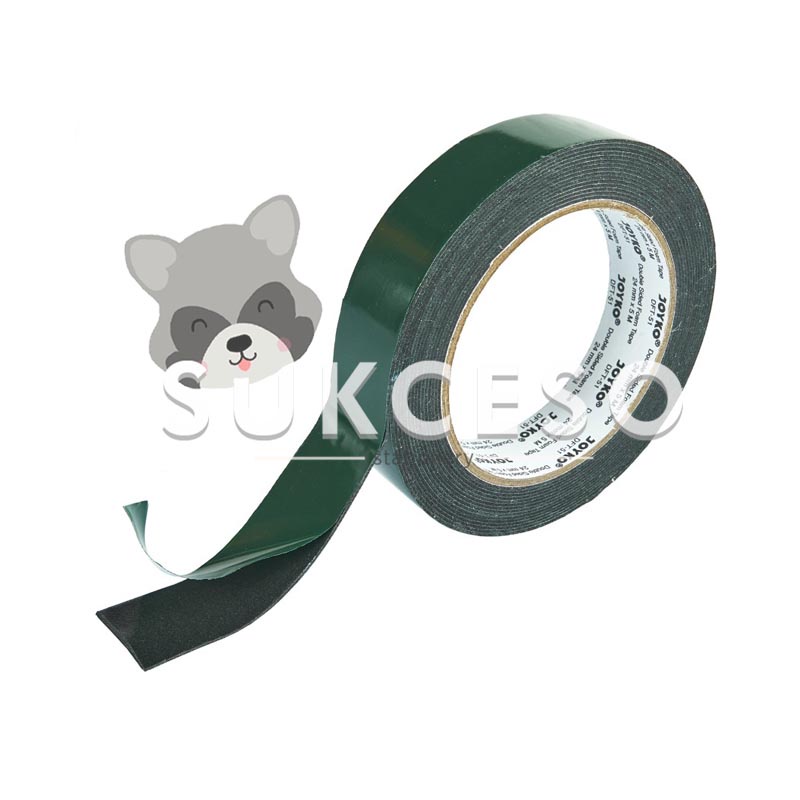 Jual Joyko Double Sided Foam Tape DFT-51 / Double Sided Foam Tape Dua Sisi Warna Hitam | Shopee ...