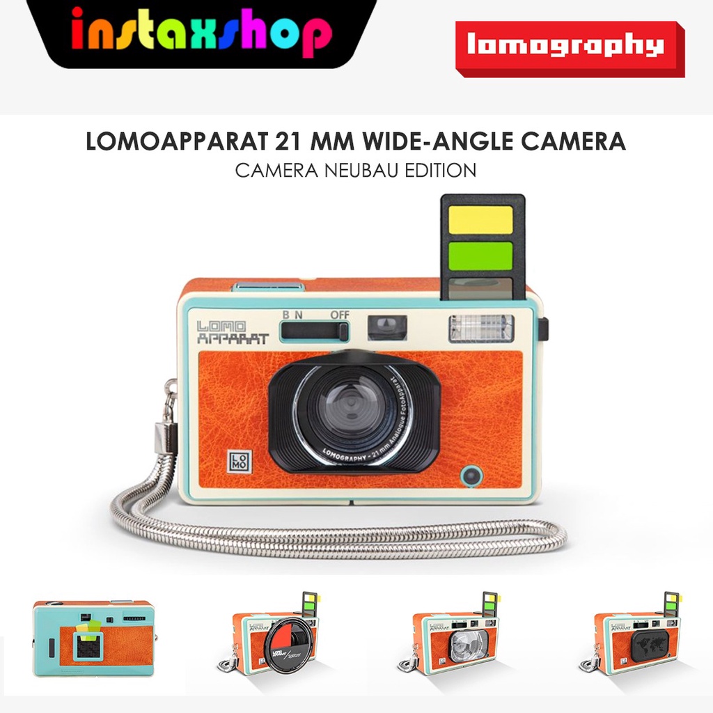 Jual Lomography Lomo Apparat 21mm Wideangle Camera Neubau EditionAnalog ...