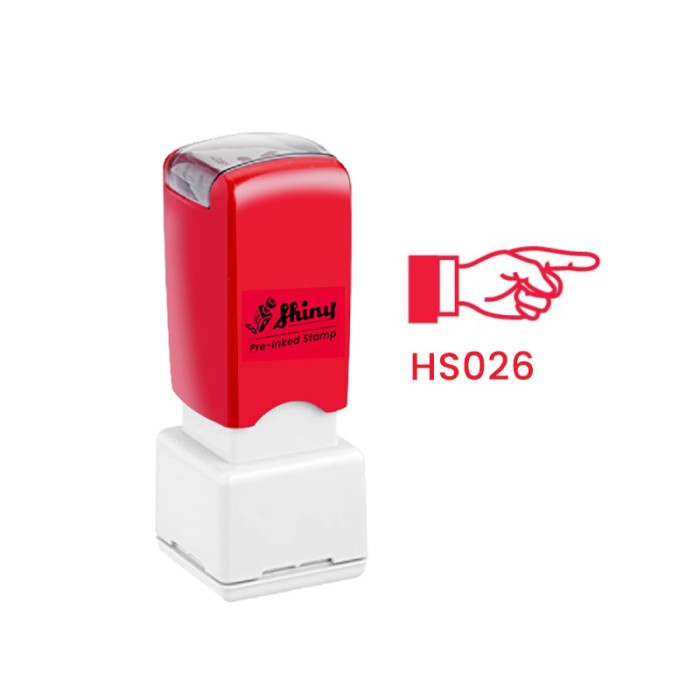Jual Stempel Teacher Stamp Shiny OA PreInked Pointing Finger Right ...