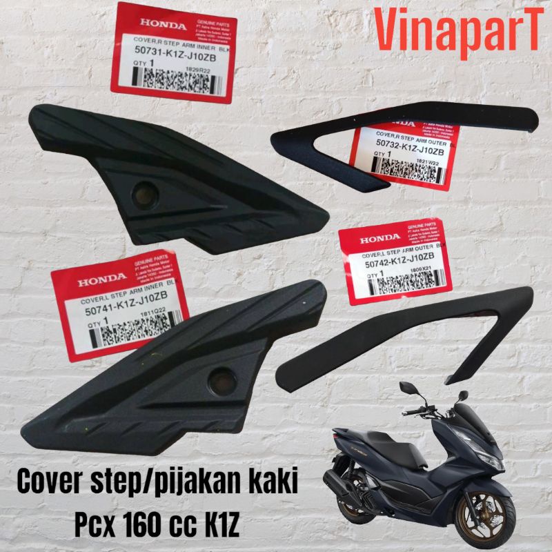 Jual cover step belakang honda pcx 160 inner outer kanan kiri K1Z original | Shopee Indonesia