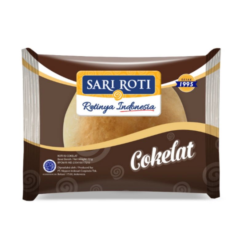 Jual SARI ROTI Roti Isi Cokelat Keju 70 g | Shopee Indonesia