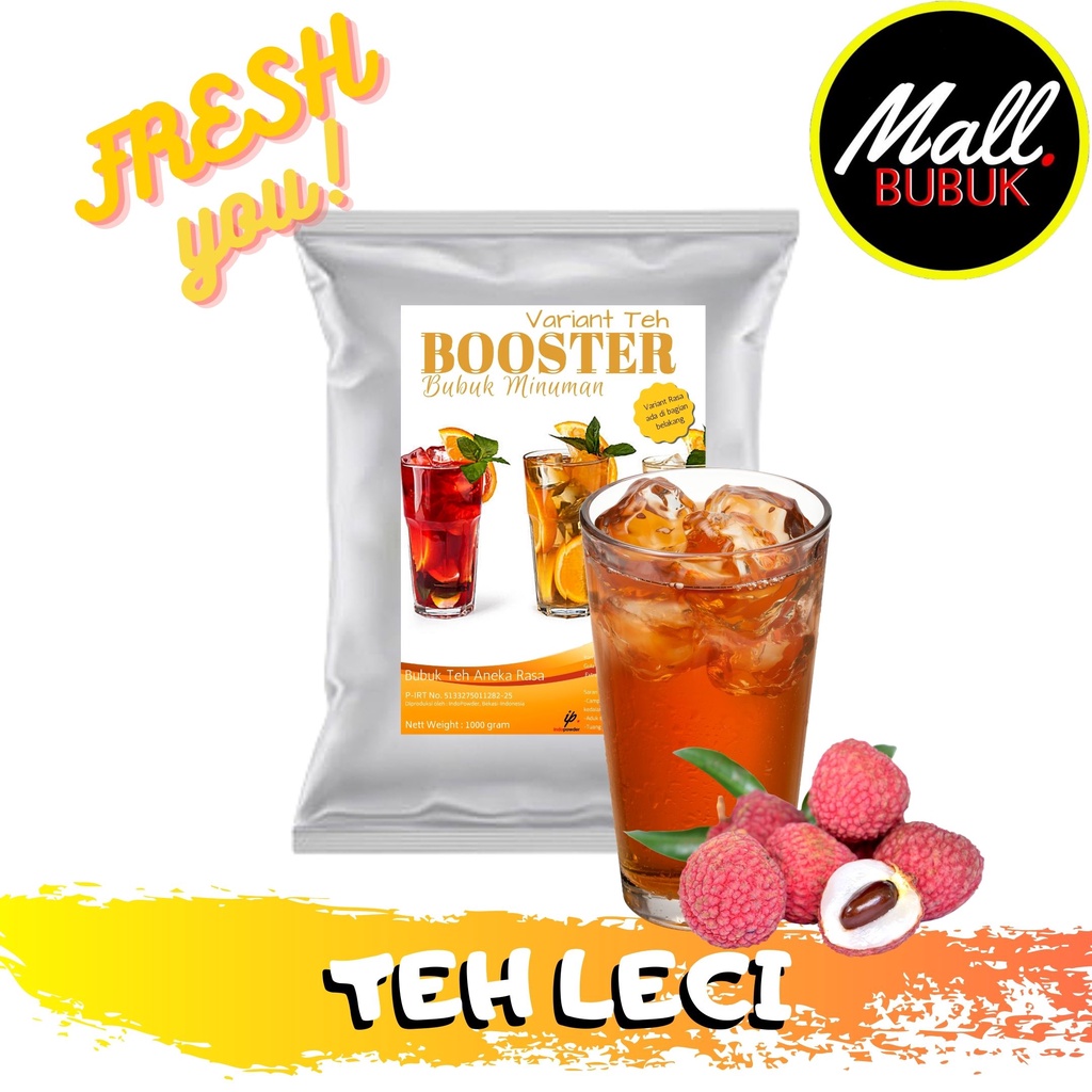Jual Bubuk Minuman rasa TEH LECI 1Kg l Bubuk Minuman LECI TEA 1Kg l ...