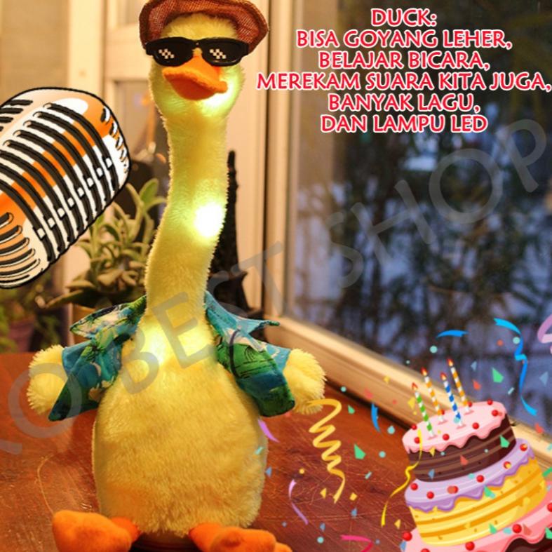 Jual [TOKO BEST SHOP]Dancing Duck Bebek/Mainan boneka Bebek Duck Goyang ...